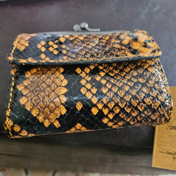 Patricia Nash | Bags | Patricia Nash Leather Astor Wallet Snake Print ...
